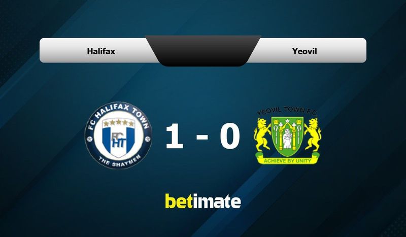 Halifax vs. Yeovil – Vorhersage, Quoten & Wetttipps 30.08.2025