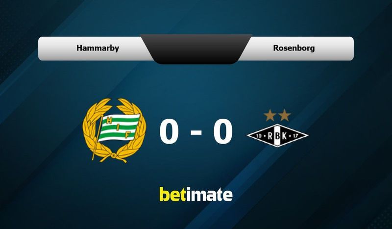 Hammarby vs Rosenborg Prediction, Odds & Betting Tips 08/14/2025