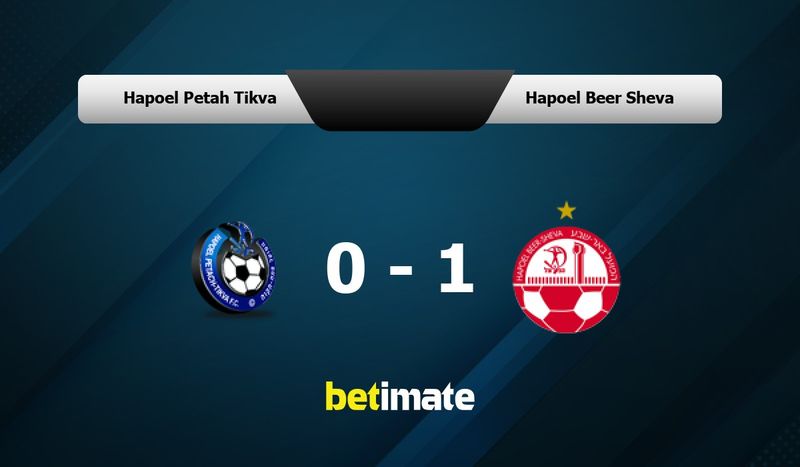 Hapoel Petah Tikva vs Hapoel Beer Sheva Prediction, Odds & Betting Tips ...