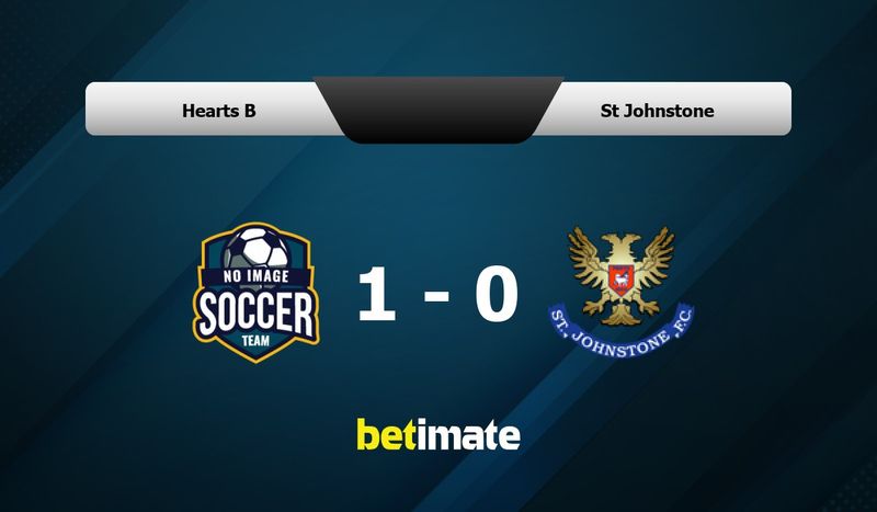 Pronóstico, cuotas y consejos de apuestas para Hearts B vs St Johnstone ...