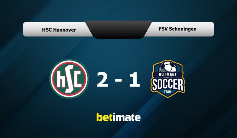 HSC Hannover vs FSV Schoningen Prediction, Odds & Betting Tips 10/19/2025