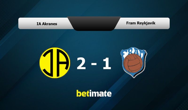 IA Akranes vs Fram Reykjavik Prediction, Odds & Betting Tips 07/05/2025