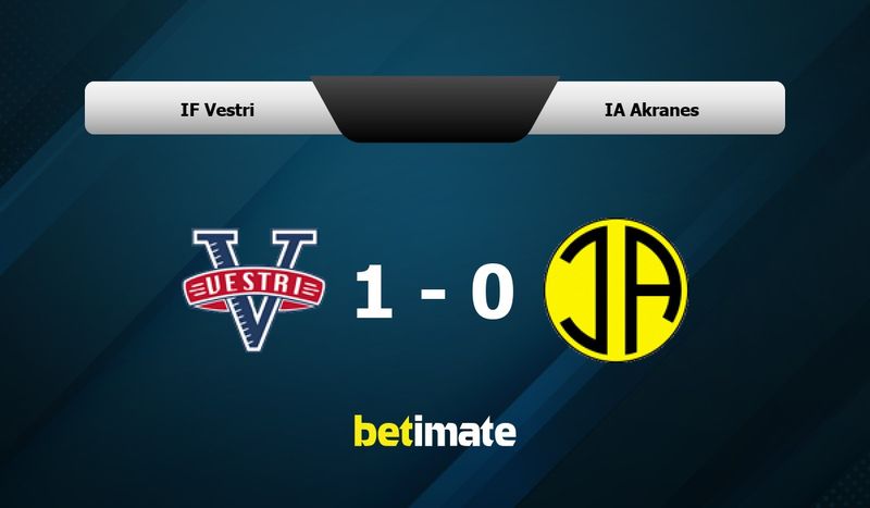 IF Vestri vs IA Akranes Forudsigelse, odds og spiltips 20/09/2025
