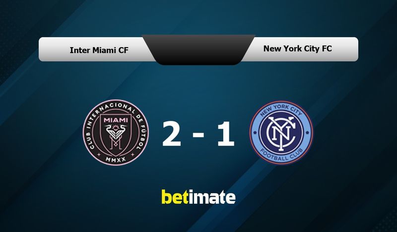 Inter Miami CF vs. New York City FC: Pronóstico, cuotas y consejos de ...