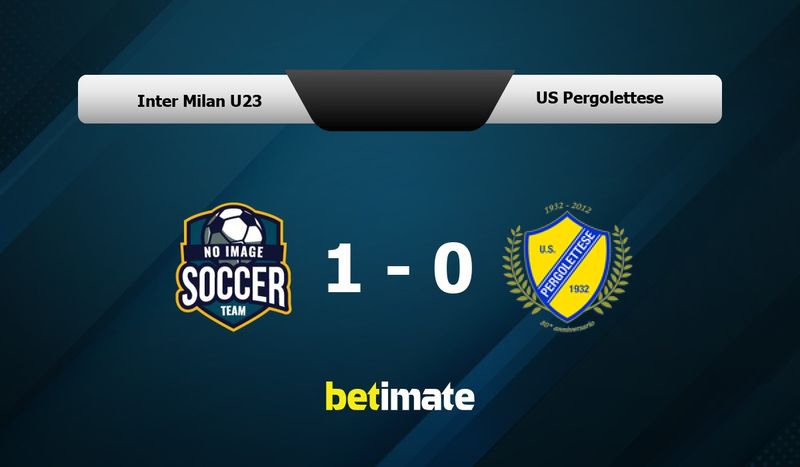 Inter Milan U23 vs US Pergolettese Prediction, Odds & Betting Tips 01 ...