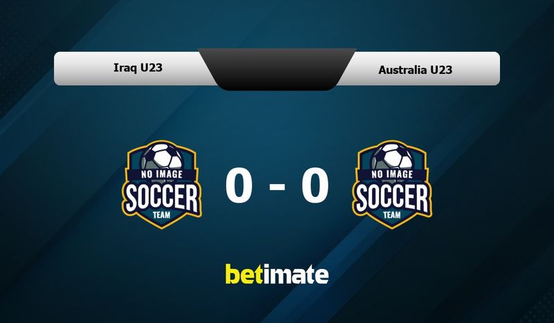Iraq U23 vs Australia U23 Prediction, Odds & Betting Tips 01/14/2026