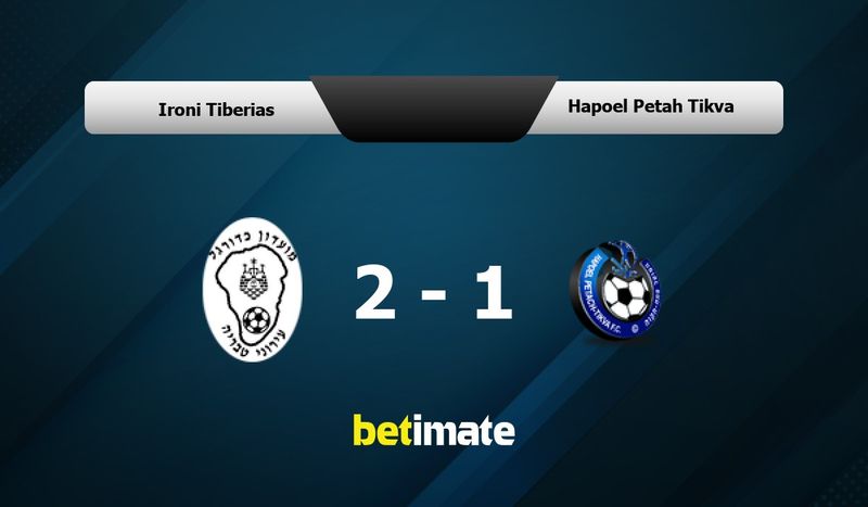 Ironi Tiberias vs Hapoel Petah Tikva Prediction, Odds & Betting Tips 01 ...