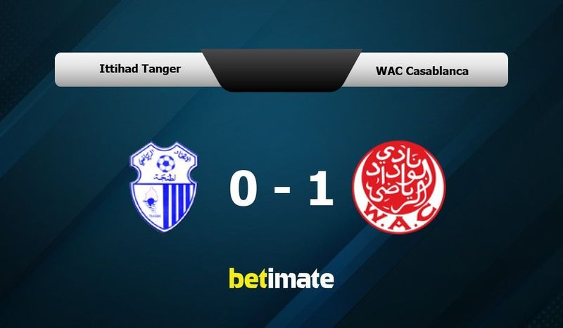 Ittihad Tanger vs WAC Casablanca Prediction, Odds & Betting Tips 03/15/2025