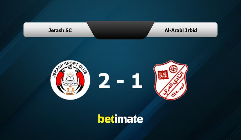 Jerash SC vs Al-Arabi Irbid Prediction, Odds & Betting Tips 12/01/2025
