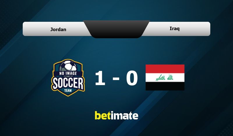 Jordan vs Iraq Prediction, Odds & Betting Tips 12/12/2025