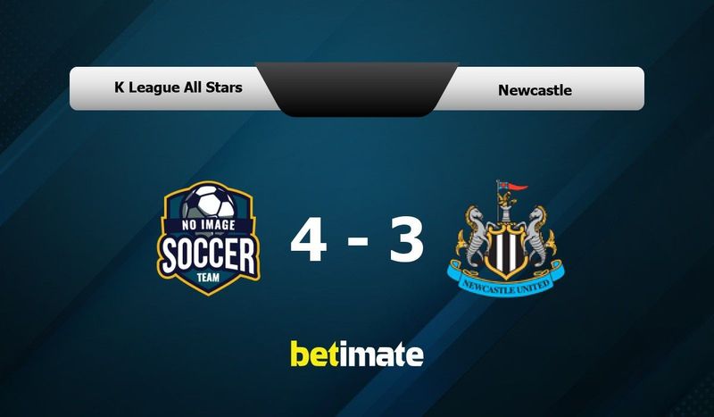 K League All Stars vs Newcastle Prediction, Odds & Betting Tips 07/30/2025