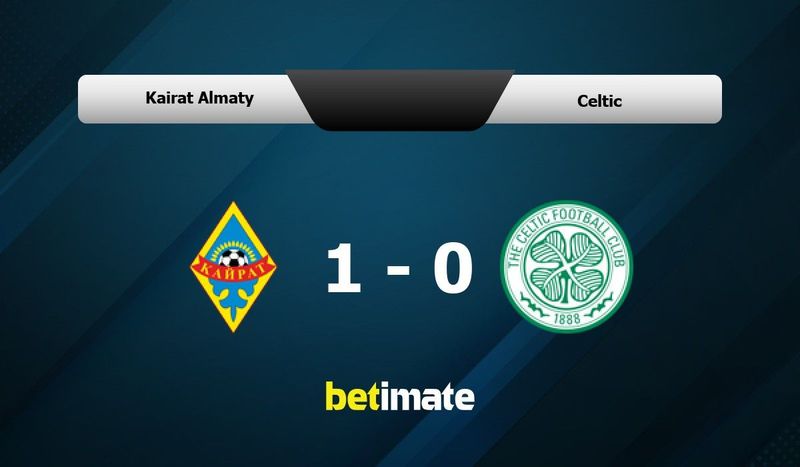 Pronostic, cotes et conseils de paris Kairat Almaty - Celtic - 26/08/2025