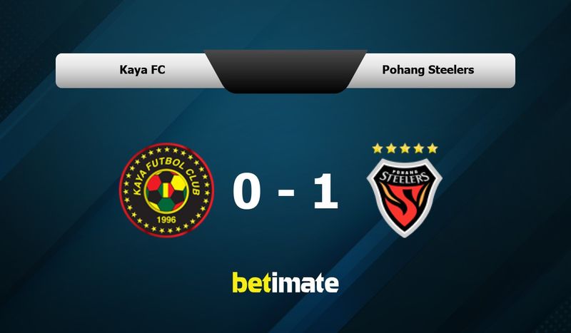 Kaya FC vs Pohang Steelers Prediction, Odds & Betting Tips 12/11/2025
