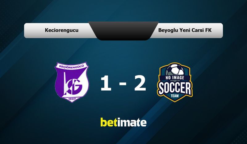 Keciorengucu vs Beyoglu Yeni Carsi FK Förutsägelse, odds och ...
