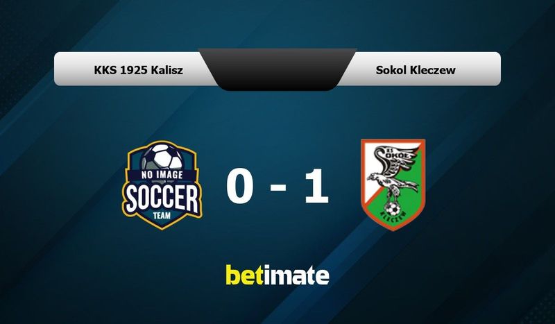 KKS 1925 Kalisz vs Sokol Kleczew: Pronóstico, cuotas y consejos de apuestas (08/03/2025)
