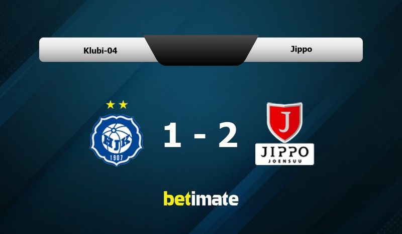Klubi-04 vs Jippo Prediction, Odds & Betting Tips 07/13/2025