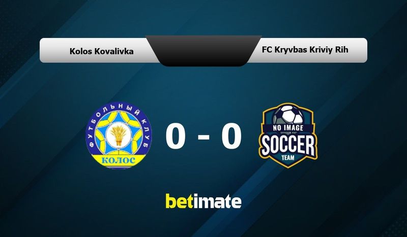 Kolos Kovalivka vs FC Kryvbas Kriviy Rih Prediction, Odds & Betting ...