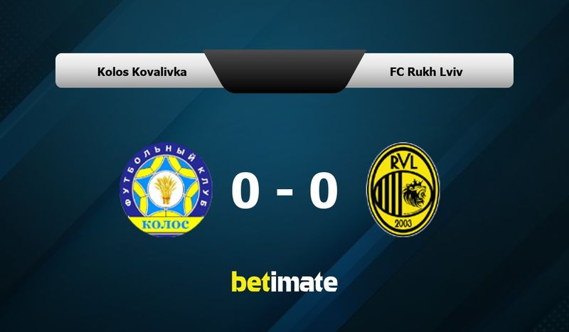 Kolos Kovalivka vs FC Rukh Lviv Prediction, Odds & Betting Tips 10/03/2025