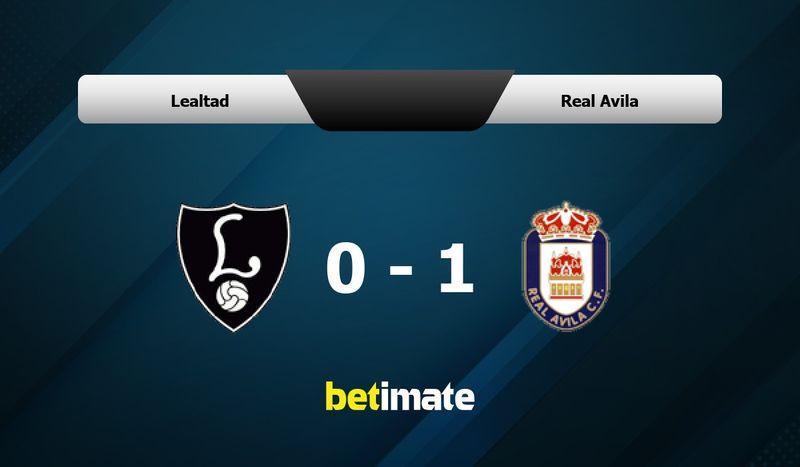 Lealtad vs Real Avila Prediction, Odds & Betting Tips 01/25/2026