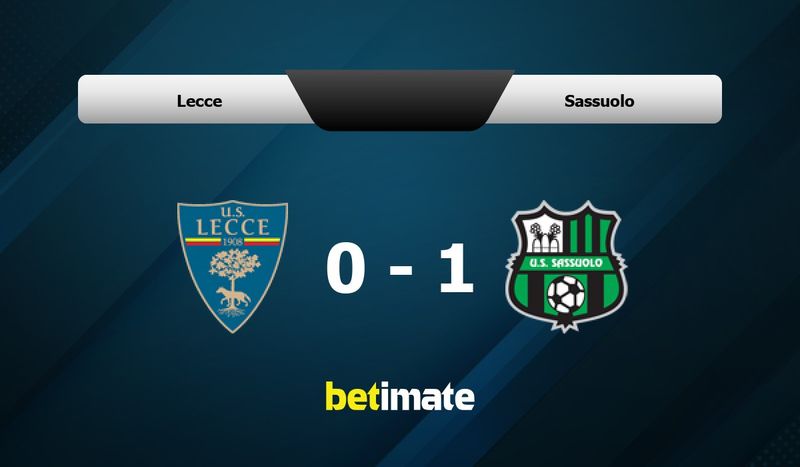 Lecce vs Sassuolo Prediction, Odds & Betting Tips 10/18/2025