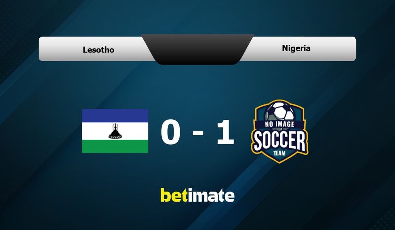 Lesotho vs Nigeria Prediction, Odds & Betting Tips 10/10/2025