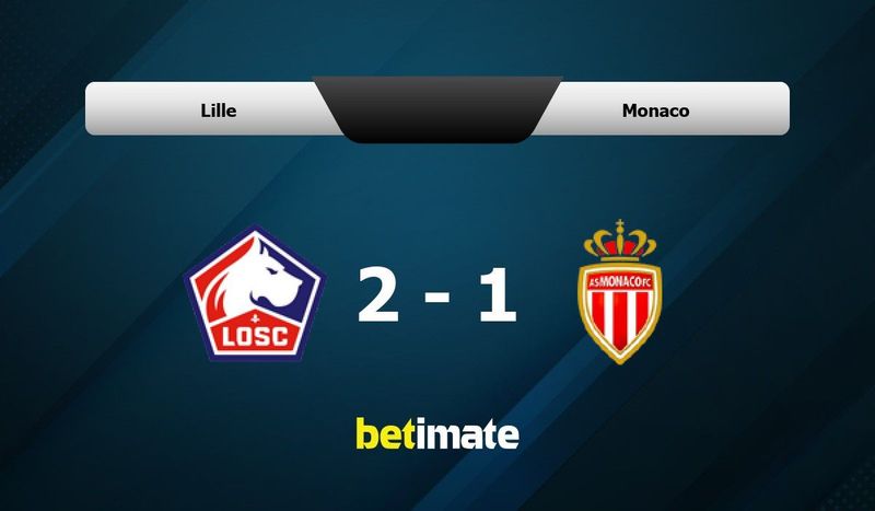 Lille vs Monaco Prediction, Odds & Betting Tips 08/24/2025