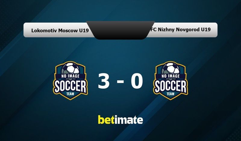 Lokomotiv Moscow U19 vs FC Nizhny Novgorod U19 Prediction, Odds & Betting Tips 07/04/2025