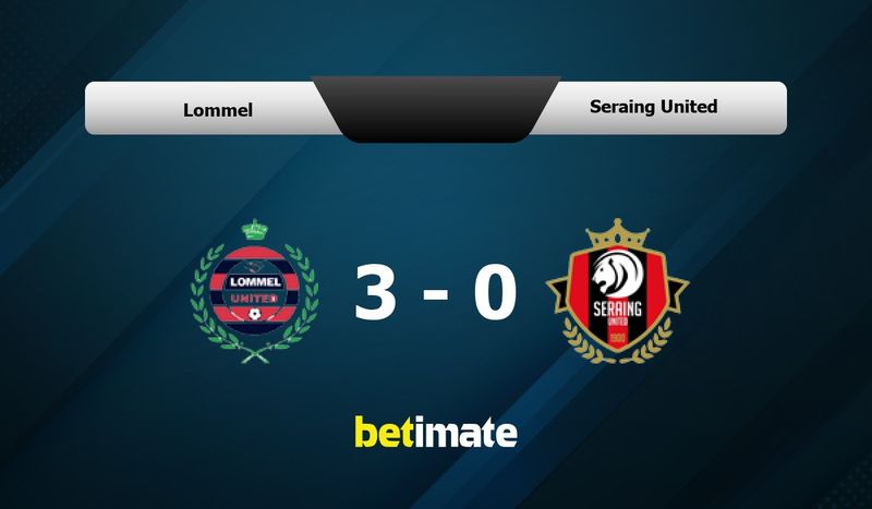 Lommel vs Seraing United Prediction, Odds & Betting Tips 03/01/2026