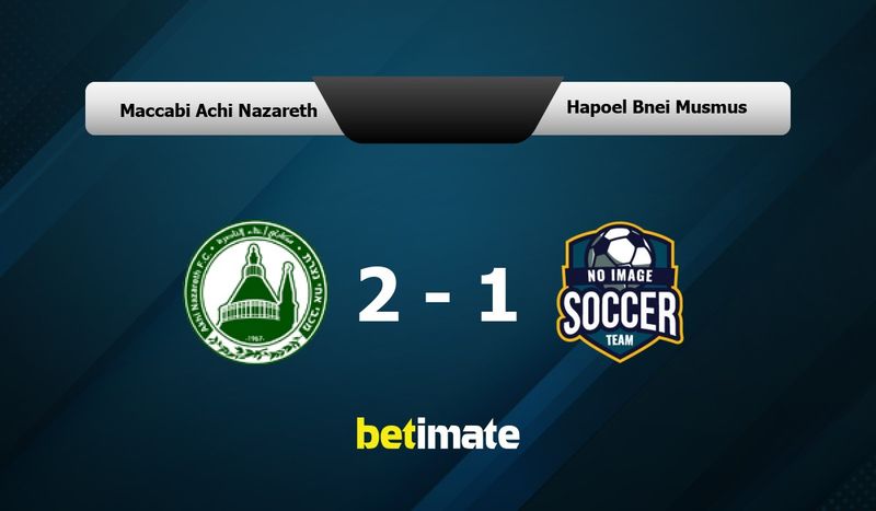 Maccabi Achi Nazareth vs Hapoel Bnei Musmus Prediction, Odds & Betting ...