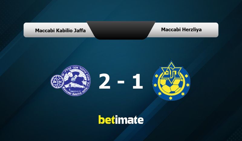 Maccabi Kabilio Jaffa vs Maccabi Herzliya Prediction, Odds & Betting ...