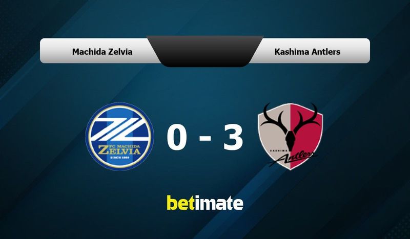 Machida Zelvia vs Kashima Antlers : pronostics, cotes et conseils de ...