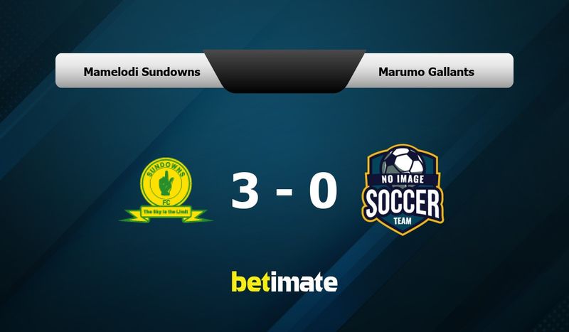 Mamelodi Sundowns vs Marumo Gallants Prediction, Odds & Betting Tips 03 ...