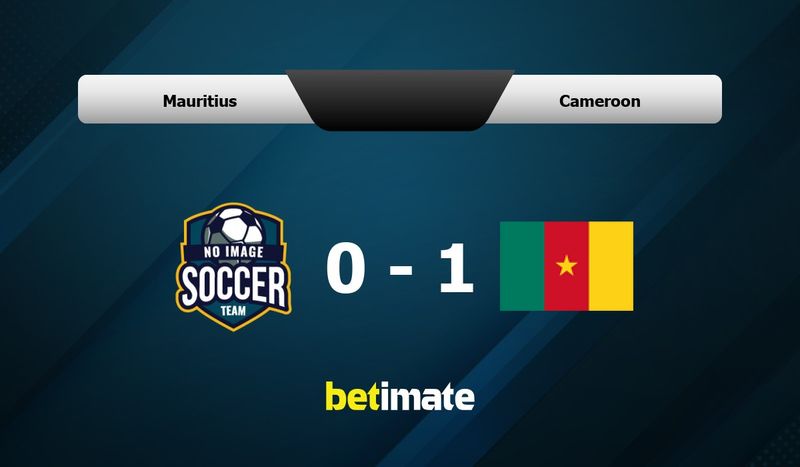Mauritius vs Cameroon Prediction, Odds & Betting Tips 10/08/2025
