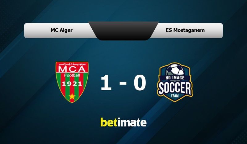 MC Alger vs ES Mostaganem Prediction, Odds & Betting Tips 06/12/2025