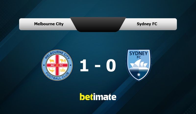 Melbourne City vs. Sydney FC -ottelun ennustukset, kertoimet ja ...