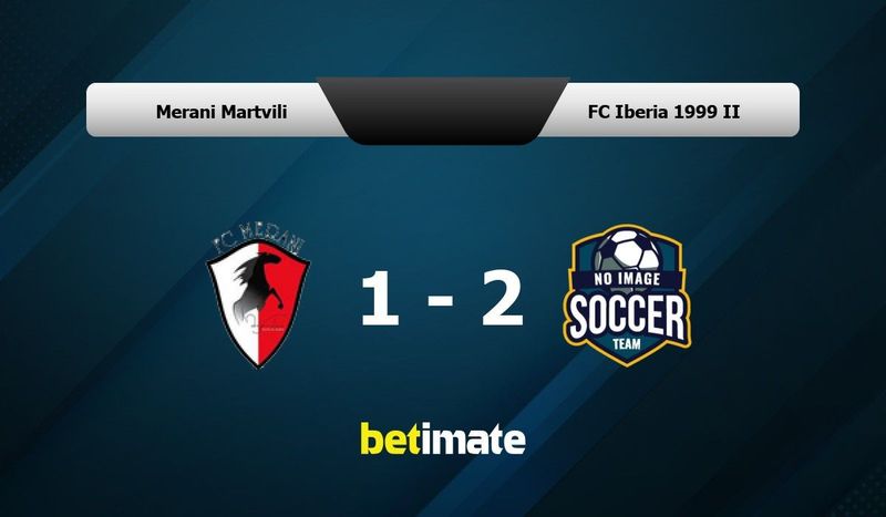 Merani Martvili vs FC Iberia 1999 II Prediction, Odds & Betting Tips 08/04/2025