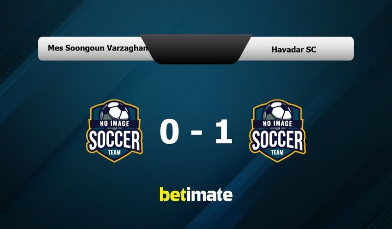 Predicción, cuotas y consejos de apuestas para el partido Mes Soongoun Varzaghan vs. Havadar SC ...