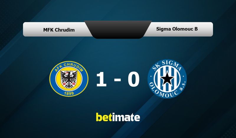 MFK Chrudim vs Sigma Olomouc B Prediction, Odds & Betting Tips 01/31/2026