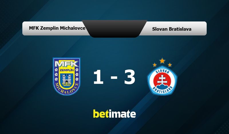 MFK Zemplin Michalovce vs Slovan Bratislava Prediction, Odds & Betting ...