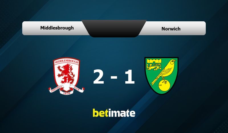 Middlesbrough vs Norwich Prediction, Odds & Betting Tips 01/31/2026
