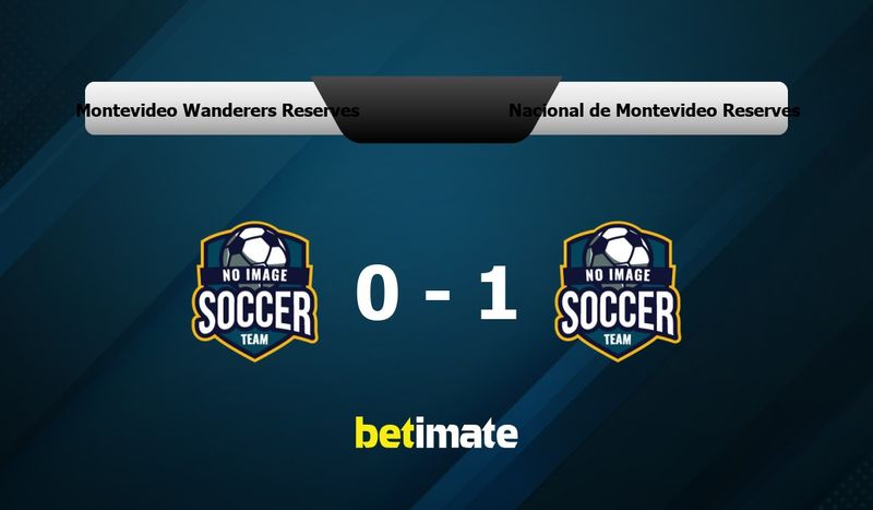 Montevideo Wanderers Reserves vs Nacional de Montevideo Reserves Prediction, Odds & Betting Tips ...