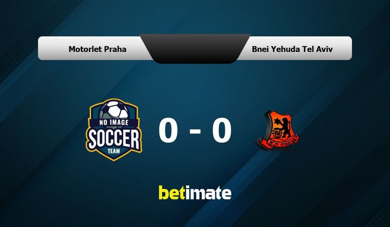 Motorlet Praha vs Bnei Yehuda Tel Aviv Prediction, Odds & Betting Tips 07/25/2025