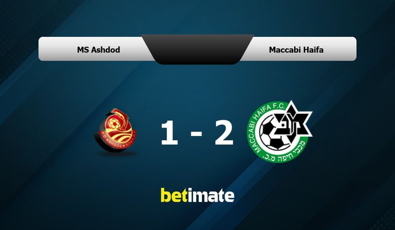 MS Ashdod vs Maccabi Haifa Prediction, Odds & Betting Tips 12/31/2025