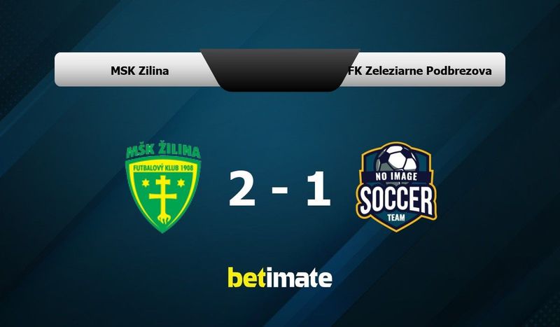 MSK Zilina vs FK Zeleziarne Podbrezova Prediction, Odds & Betting Tips 08/24/2025