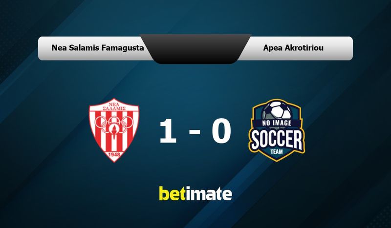 Nea Salamis Famagusta vs Apea Akrotiriou Prediction, Odds & Betting ...