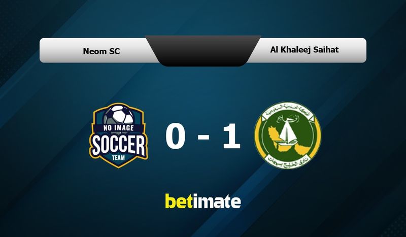 Neom SC vs. Al Khaleej Saihat – Vorhersage, Quoten & Wett-Tipps 24.10.2025