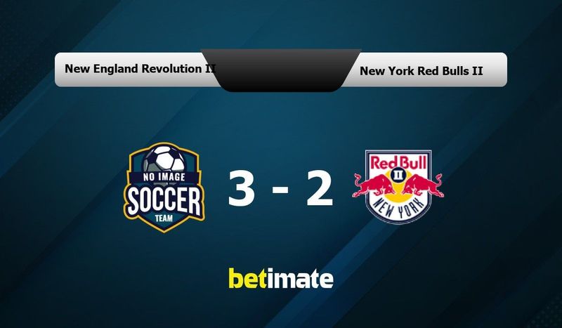 New England Revolution II vs New York Red Bulls II Prediction, Odds ...