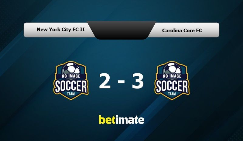 New York City FC II vs Carolina Core FC Prediction, Odds & Betting Tips ...