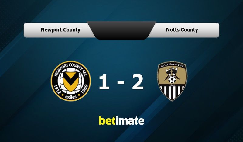 Newport County vs Notts County Prediction, Odds & Betting Tips 08/02/2025