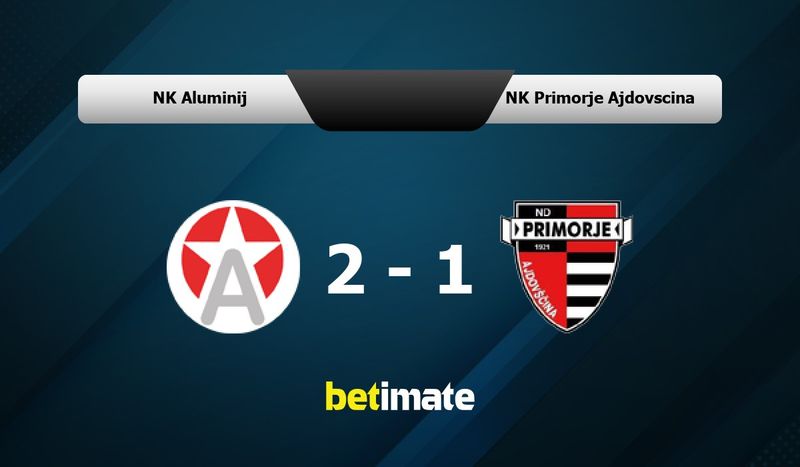 NK Aluminij vs NK Primorje Ajdovscina Prediction, Odds & Betting Tips ...